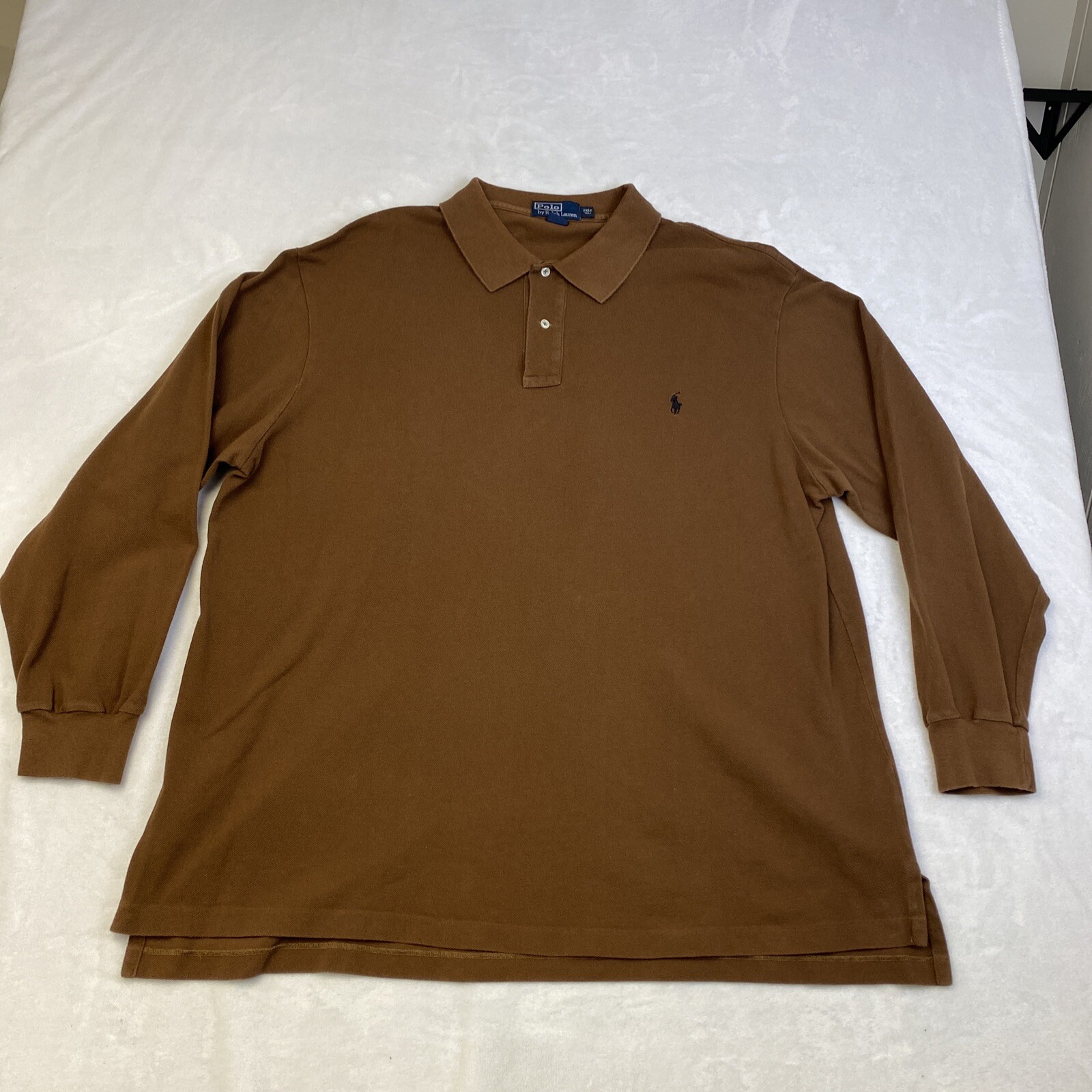 Polo Ralph Lauren Men's Size 2XLT Rugby Polo Long Sle… - Gem