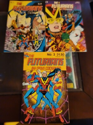 The Futurians SET#1-3 1985 LODESTONE PRESS COMIC BOOK 8.5 AVG V41-64 | eBay