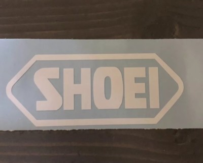 Shoei Vinyl Window Decal Sticker 5” x 2" Choose Your Color | eBay