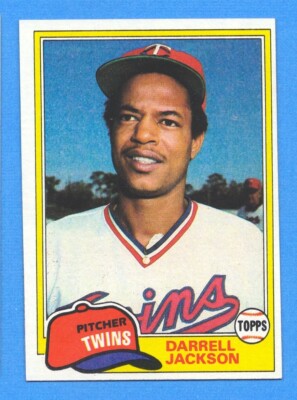 1981 Topps #89 Darrell Jackson NM/MT Twins | eBay