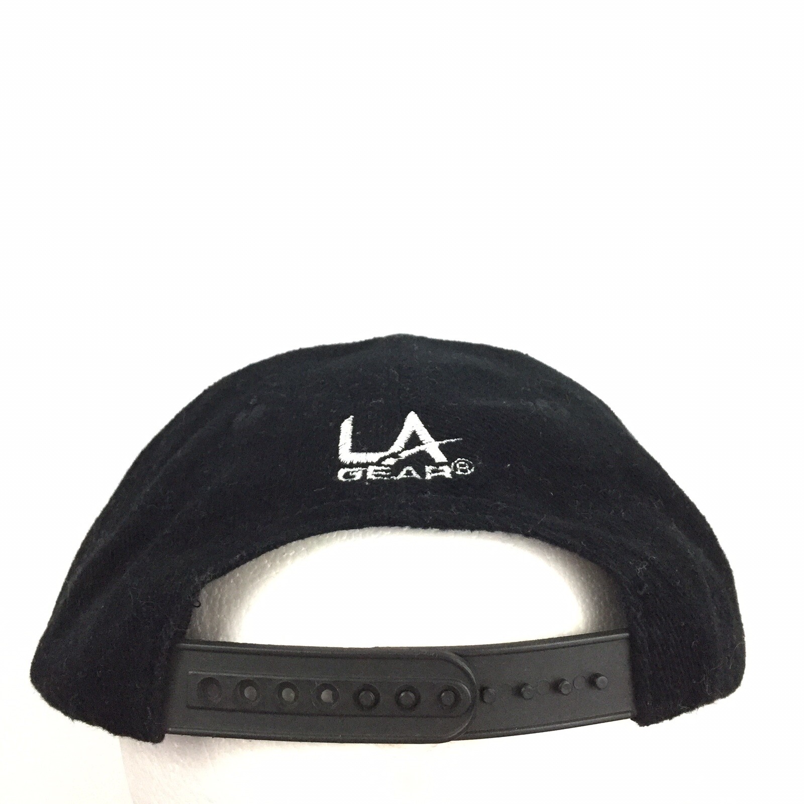 Vtg 90s LA Gear Cap Snowboard Skeleton Logo Skateboar… - Gem