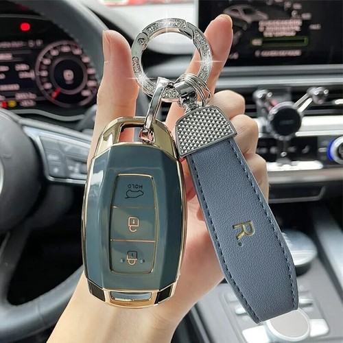 Car Key Protector cover for Hyundai i30 Kona Santa fe Elantra smart key ...