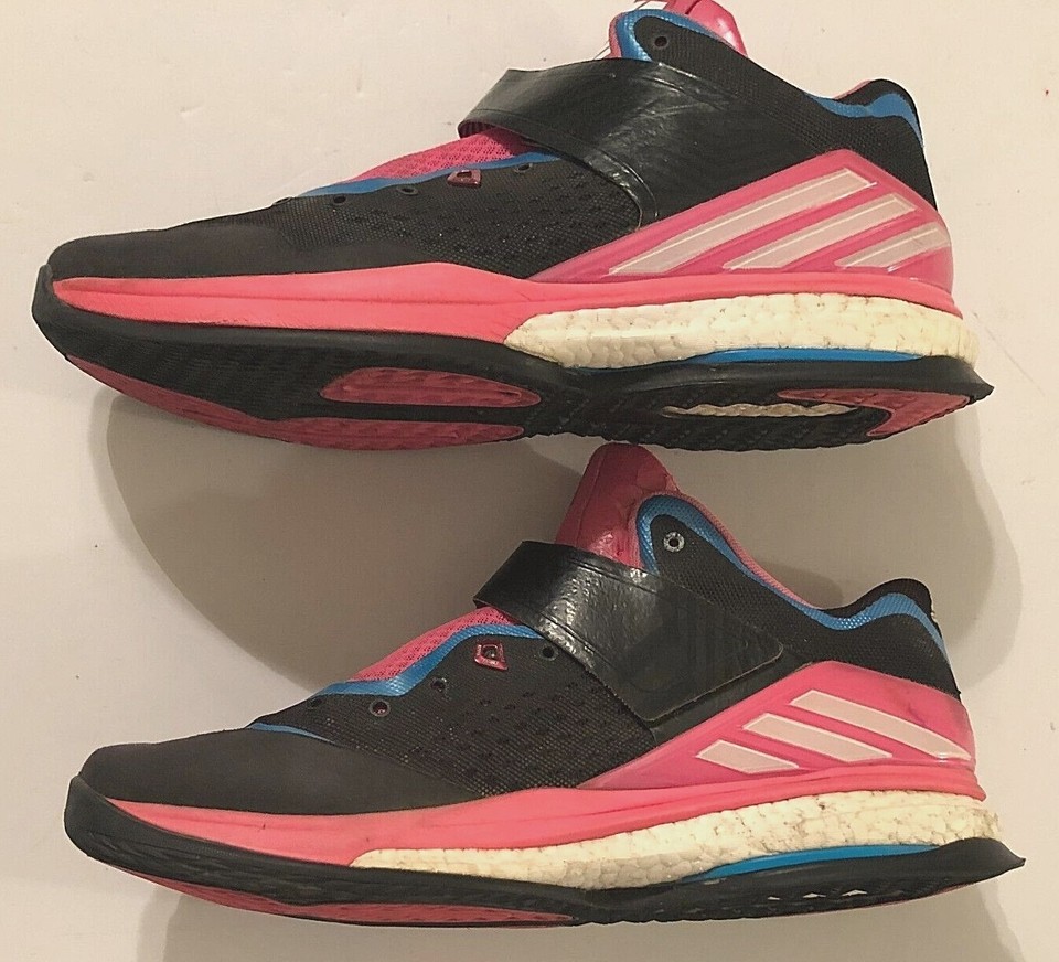 RG3 #10 adidas Energy Boost Black Neon Pink Men's Shoes C75878 ...