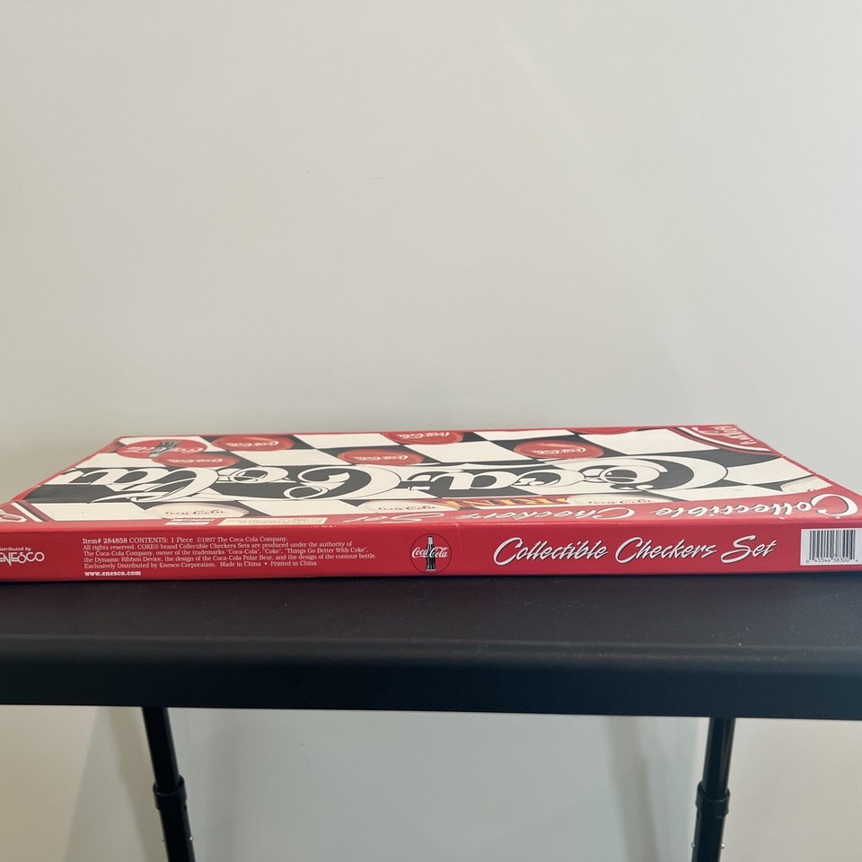 Enesco Coca-Cola Collectible Checkers Set new never used | eBay
