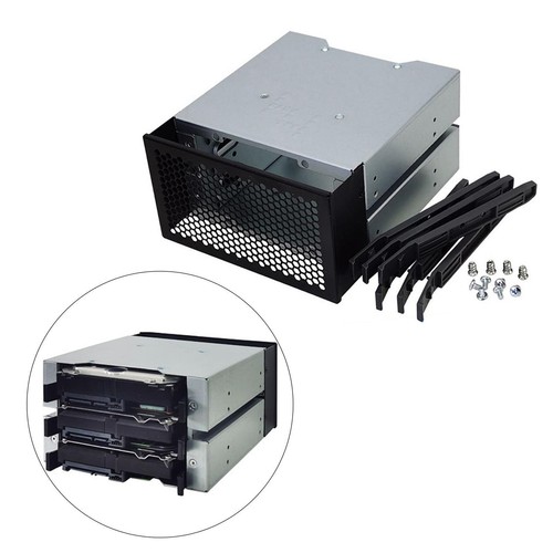 3 Bay 3.5 Inch Hard Disk Drive Cage Case Rack Holder Bracket | eBay ...