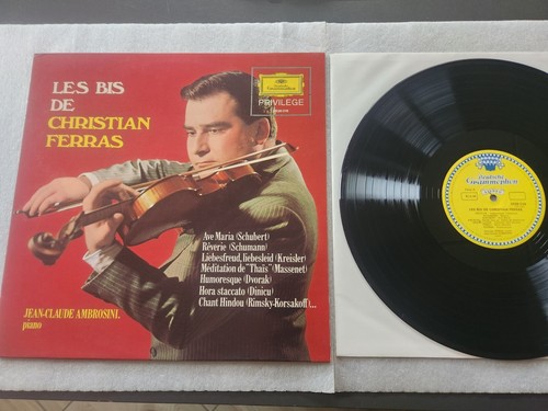 LP / LES BIS DE CHRISTIAN FERRAS VIOLIN - DGG 2538016 | eBay
