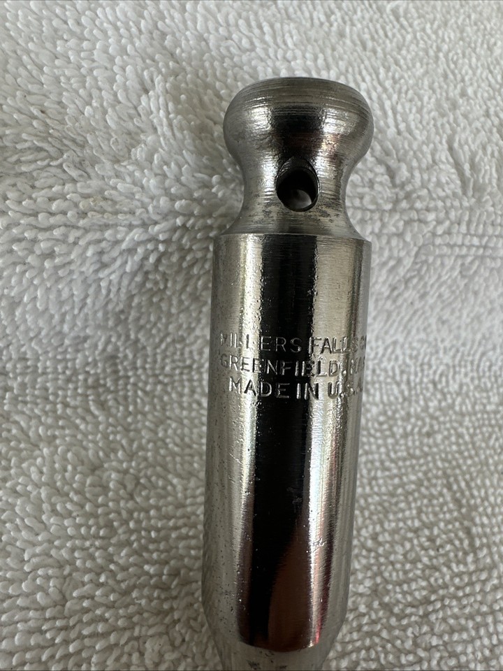 Nice Vintage Millers Falls Steel Plumb Bob Chrome Finish | eBay