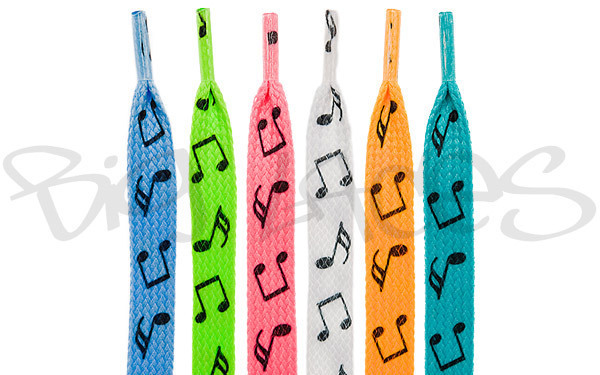 PATTERNED COLOURED FUNKY DESIGN FLAT SHOELACES LACES - 62 DESIGNS - 2 ...