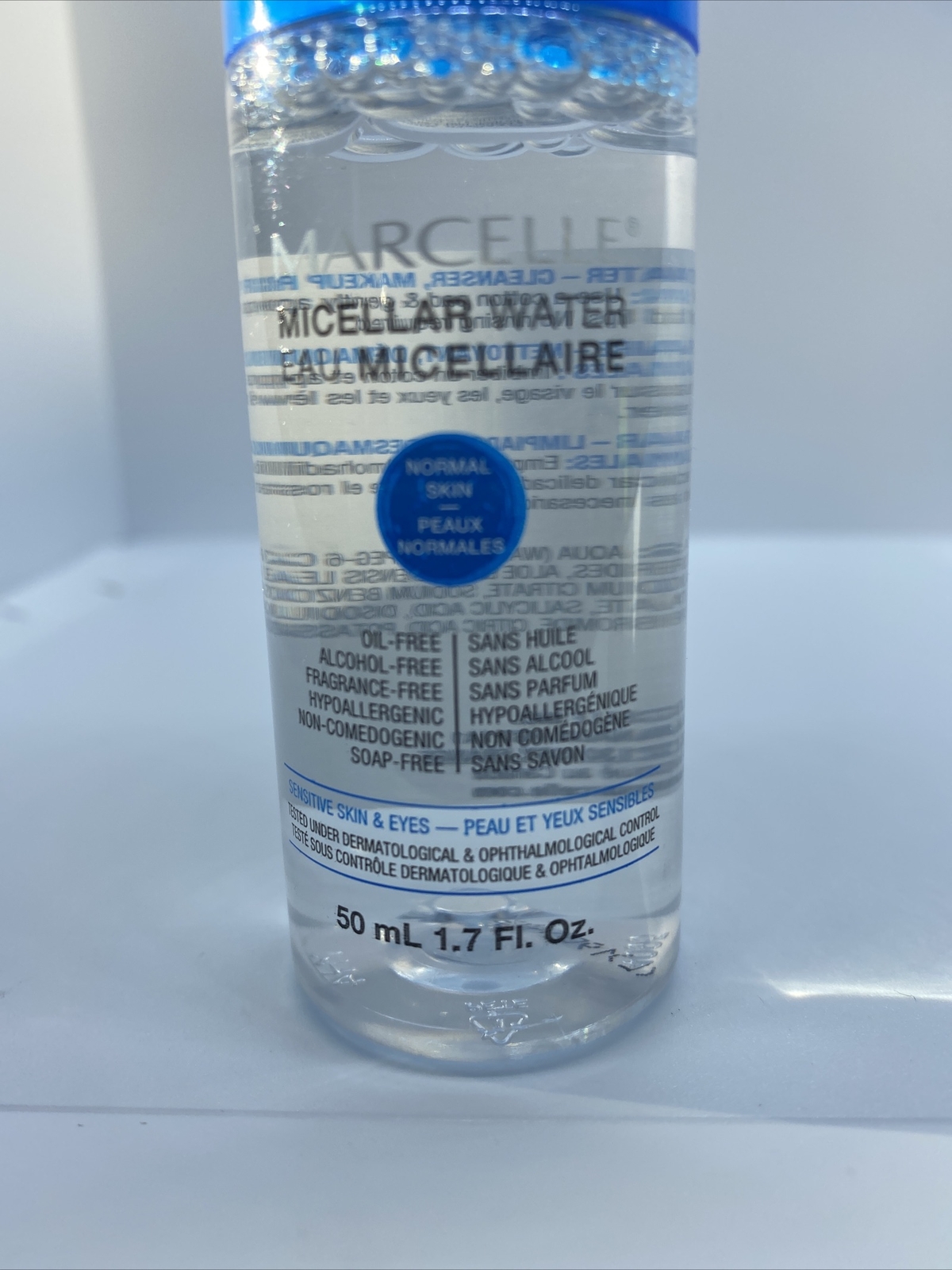 MARCELLE Micellar Water Makeup Remover & Cleanser Normal Skin 1.7 fl oz ...