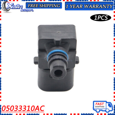 NEW MAP Dodge Jeep RAM 05033310AC Manifold Pressure Sensor For Chrysler ...