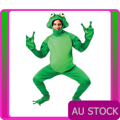 Mens Frog Costume Prince Charming Adult Green Fairytale Book Week ...
