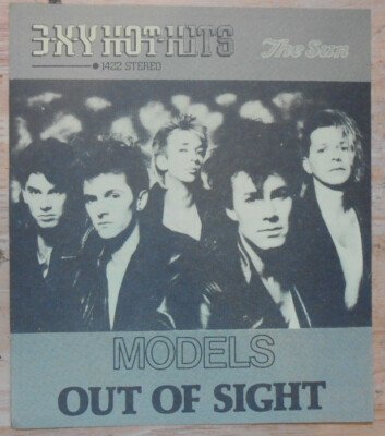 3XY TOP 40 MUSIC SURVEY CHART 1985 July 19th Models NM James Freud ...