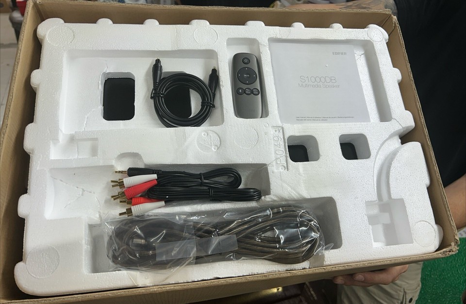 Edifier S1000DB Audiophile Active Bookshelf Speakers aptX Bluetooth ...