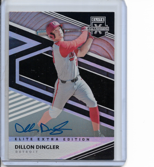 2020 Elite Extra Edition Dillon Dingler Autograph #30 NM | eBay