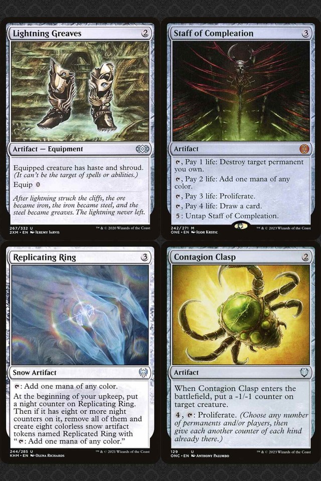 Rayami, First of the Fallen INFECT Commander Deck Magic EDH MTG Ready ...