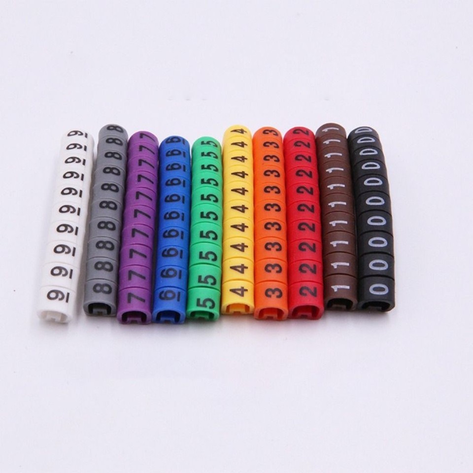 1.5 Square Millimeter Wire Insulation Sleeve Cable Marker Sleeves Wire ...