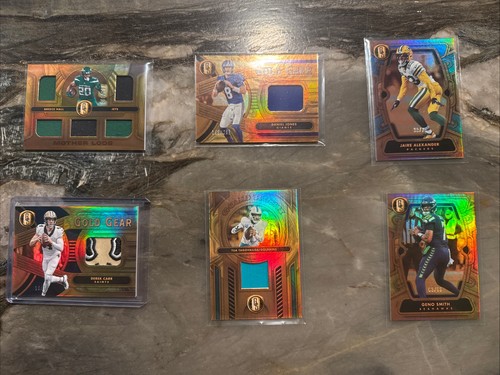 2024 Gold Standard Football 6 Card Lot Serial Numbered/relics | eBay