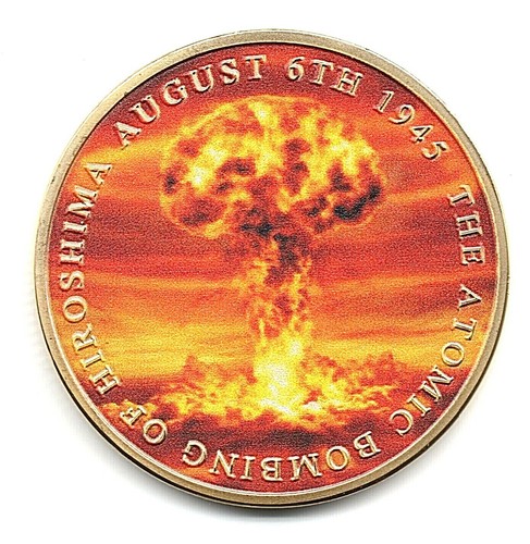 Enola Gay Gold Coin Atomic Bomb Hiroshima 1945 Anniversary 2020 USA ...