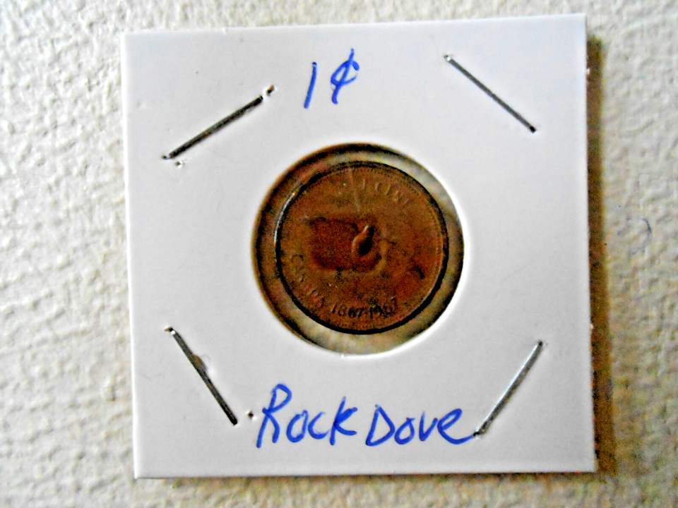 1867-1967 CANADA 1 CENT COIN- CANADA CENTENNIAL PENNY ROCK DOVE RARE | eBay