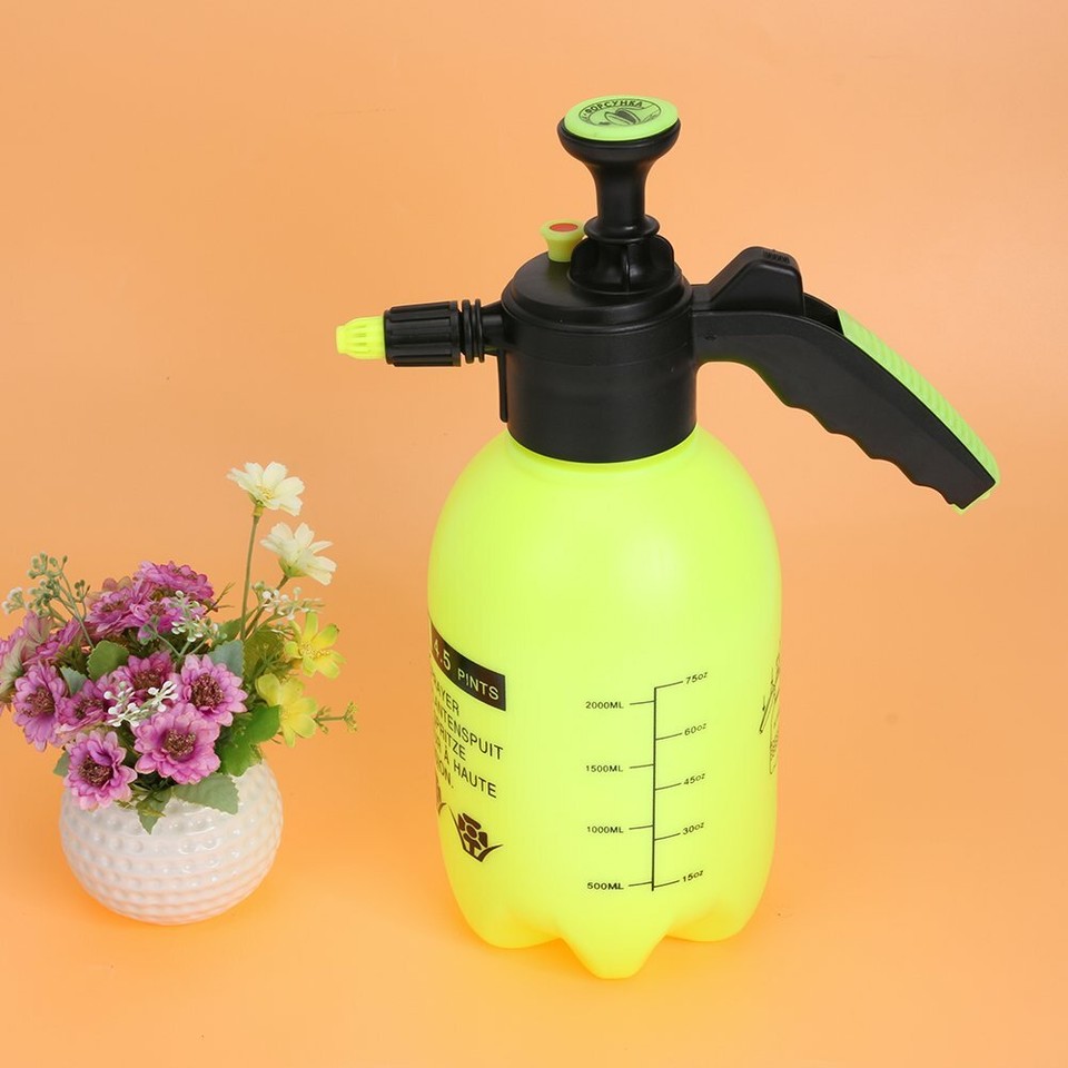 2L Garden Hand Pump Sprayer – Portable Pressure Spray Bottle Water Weed ...