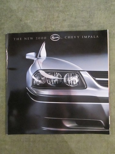 2000 Chevy Impala Dealer Sales Brochure 00 Chevrolet Buyer's Guide ...