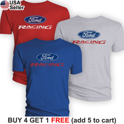 Ford Racing T-Shirt Sport Mustang GT ST Cobra Performance F150 F-150 ...