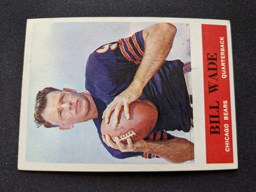 1964 Philadelphia Football Card # 26 Bill Wade - Chicago Bears (EX) | eBay