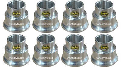 Rod End Heim Reducers 8 pack Spacers 5/8 to 1/2 Misalignment 1/2in ...