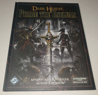 Warhammer 40K RPG Dark Heresy Purge The Unclean Fantasy Flight Games ...