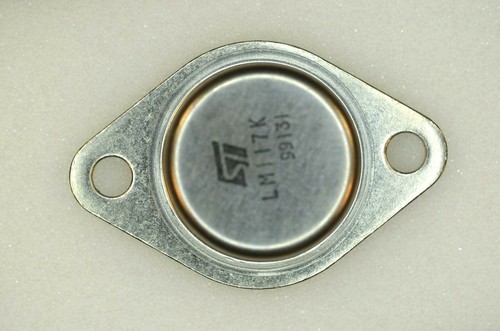 1 régulateur LM117K positif ajustable 1,2V à 37V 1,5A ST ...