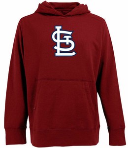 New St Louis Cardinals Big Logo Signature Hooded Pullover Sweatshirt ...