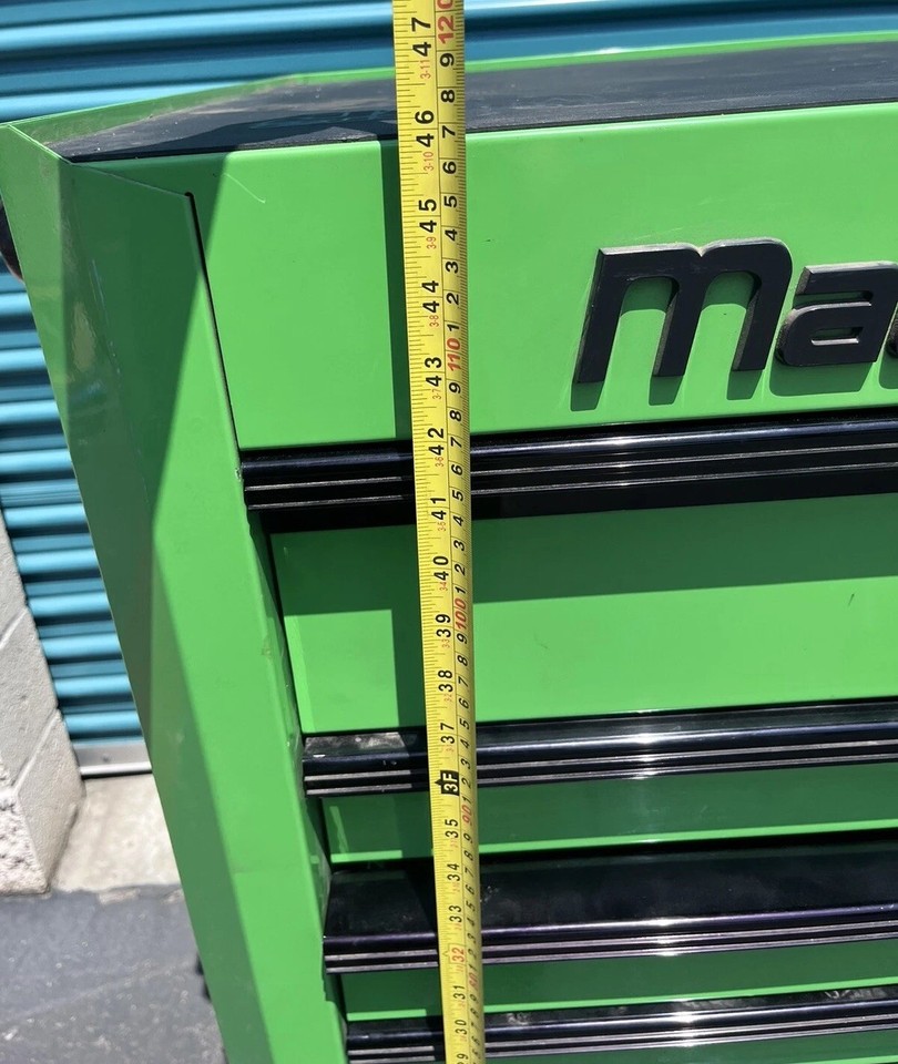 Mac Tools Macsimizer 10 Drawer Power Tool Box Workstation MB7432-LG ...