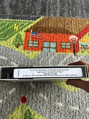 X Files End Game Rare Studio Master Copy Tv Show Oop HTF 1997 Vhs | eBay