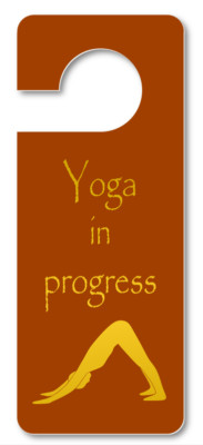 Yoga Door Sign - Do Not Disturb Yoga In Progress | eBay Australia