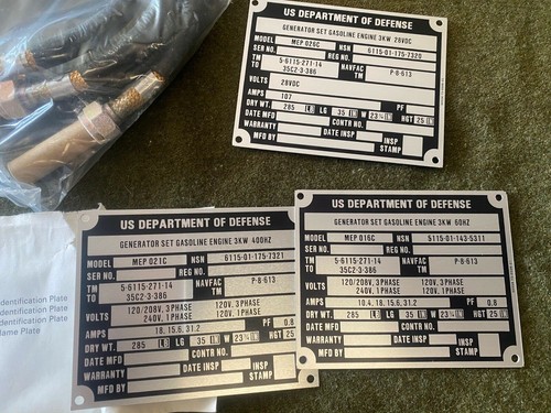 3kw breakerless ignition kit NOS 4A032 # MEP Military engine Generator ...