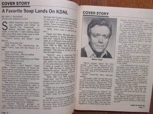 April-1982 St. Louis TV Magaz(WAYNE TIPPIT/MARCIA McCABE/ROD ARRANTS ...