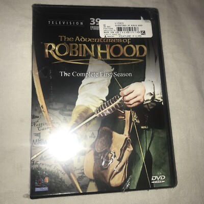 The Adventures of Robin Hood Complete First Season (DVD, 2008, 4-Disc ...