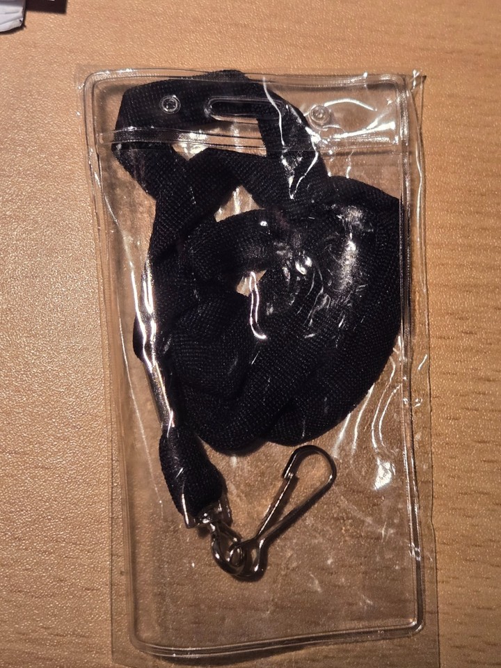 20pc ID Card Badge Holder Vertical Clear Reusable | eBay UK