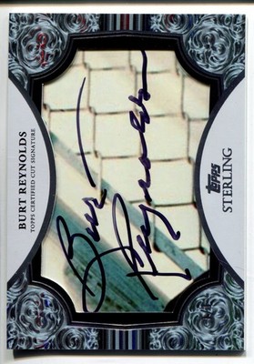 2023 TOPPS STERLING BASEBALL BURT REYNOLDS CUT SIGNATURE CARD AUTOGRAPH ...