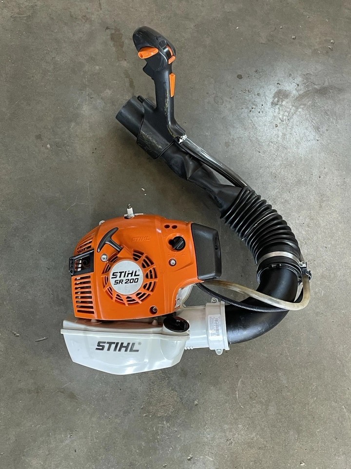 STIHL SR200 Backpack Sprayer Mister Fogger 27cc- Great Comp No Coil ...