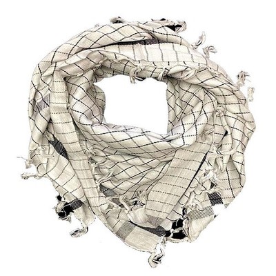 Traditional Basij Style Scarf | Cotton Checkered Shemagh | Cultural ...