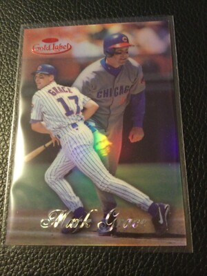 1998 TOPPS GOLD RED LABEL CLASS 2 RED LABEL MARK GRACE 01/50 #92 | eBay