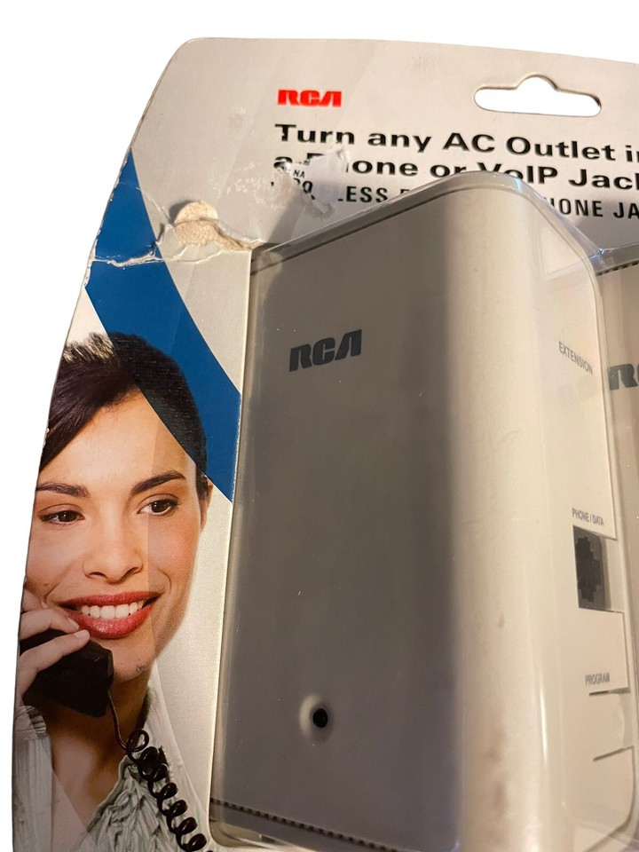RCA Wireless Portable Phone Jack RC940 Turn AC Outlet into a Phone or ...