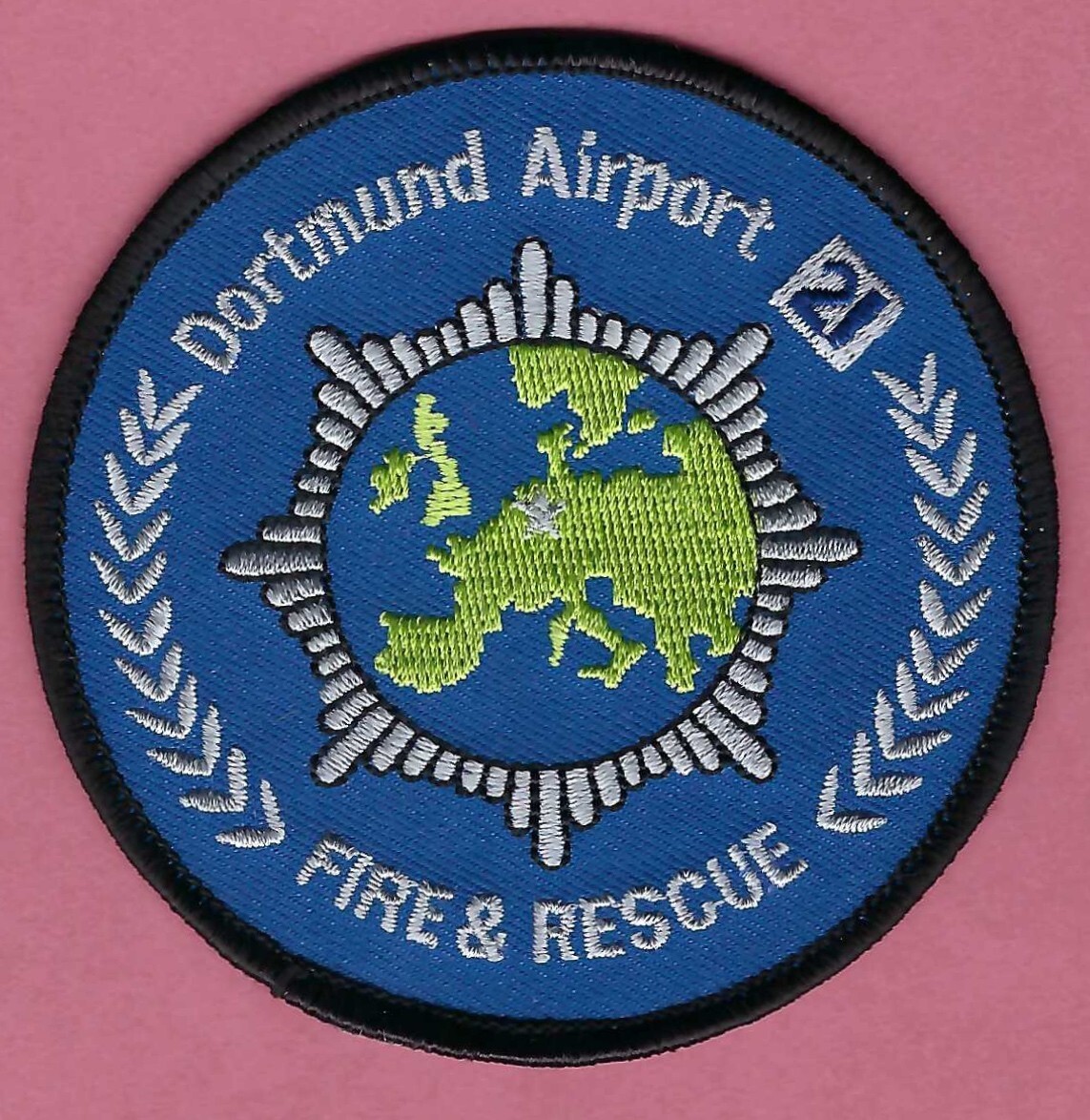 DORTMUND GERMANY INTERNATIONAL AIRPORT ARFF FIRE RESCUE PATCH | eBay