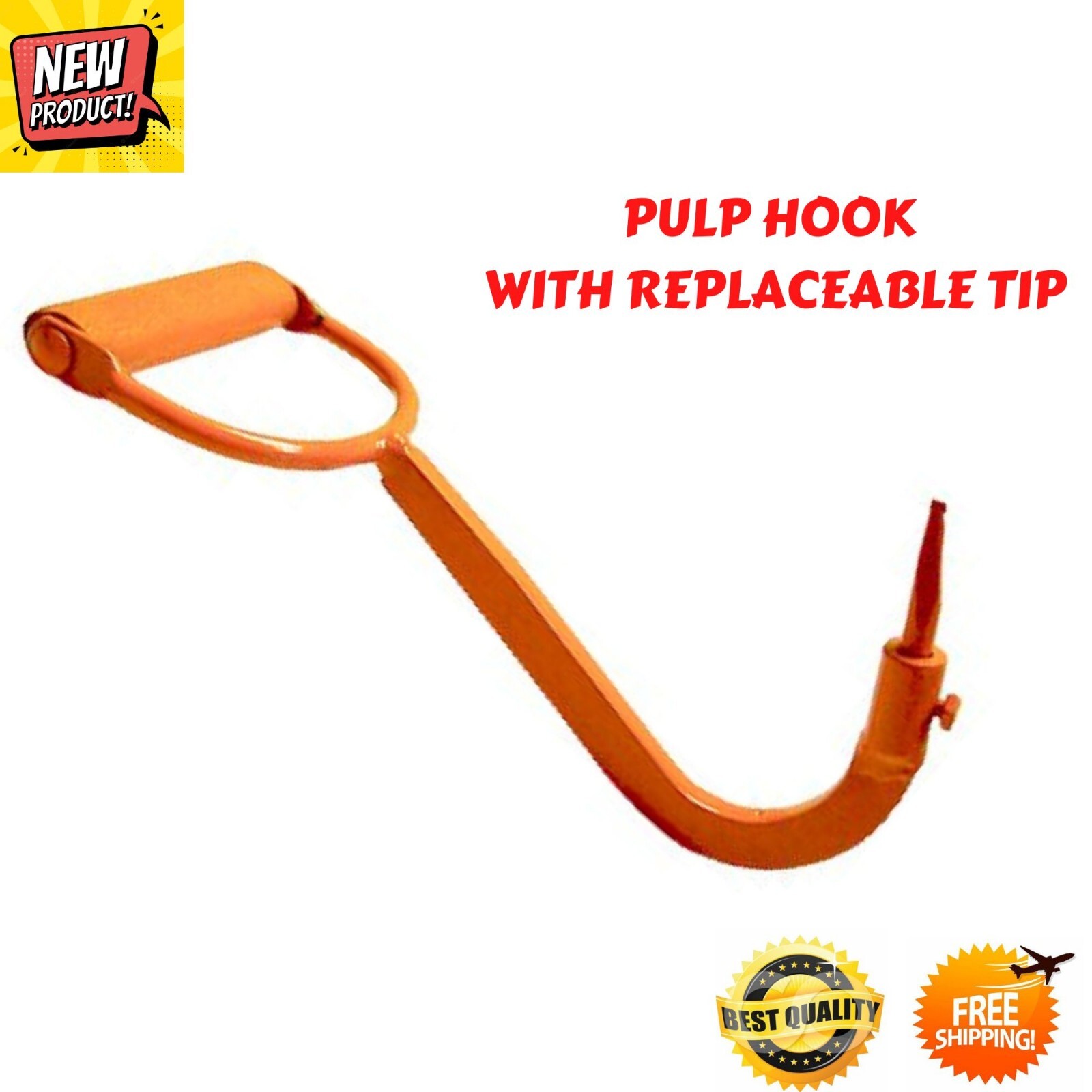 Heavy Duty Pulp Hook for Moving Grabbing Firewood Lifting Dragging Big ...