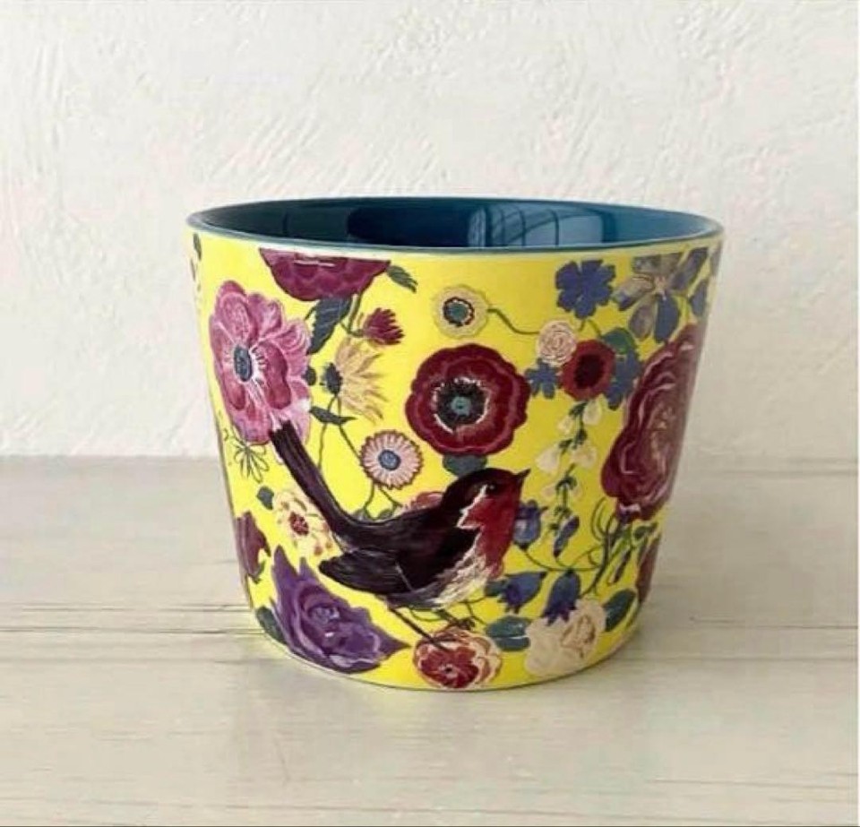Nathalie Lete Cup Bird 8.5x6cm/3.34x2.36" Ceramic Nathalie Lete ...