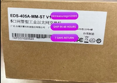 1PCS MOXA Ethernet switch EDS-405A-MM-ST V1.2.2 New fedex or DHL | eBay