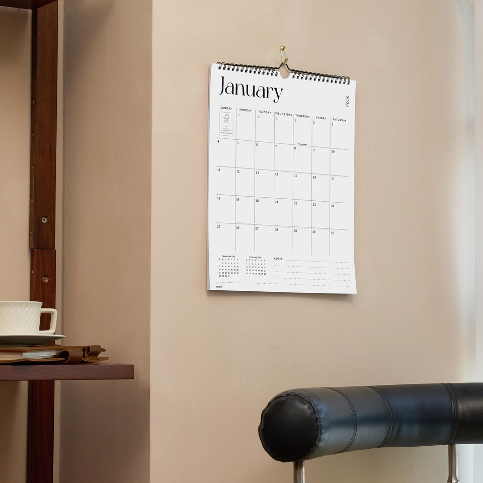 Wall Calendar 2026, 18 Months Wall Calendar Covering January 2026 to ...