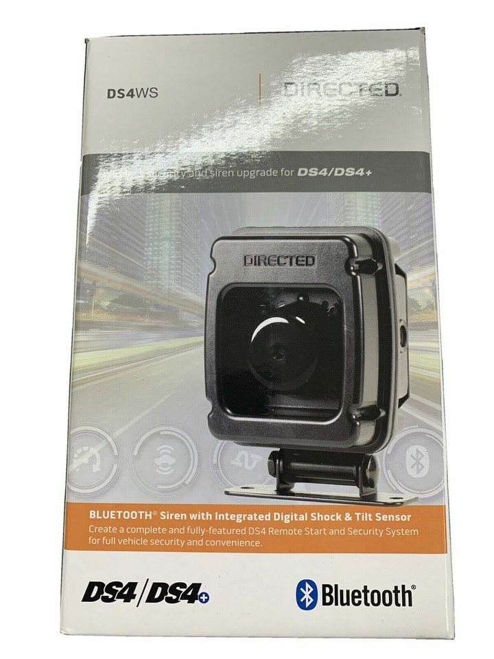 NEW Directed DS4WS Bluetooth Siren DS4 Wireless Security Alarm Brand | eBay