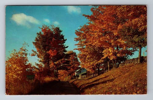 Leachville AR-Arkansas, Scenic Greetings, Autumn, Antique Vintage ...